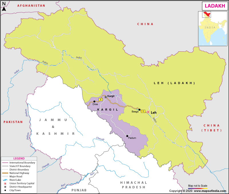 Ladakh | GK for all the competitive exams of central & State Govt